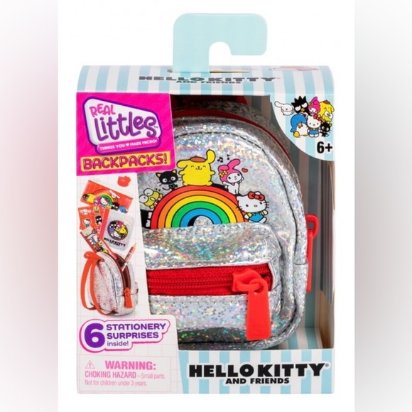 moose toys | Toys | Real Little Hello Kitty Friends Mini Backpack W 6 ...